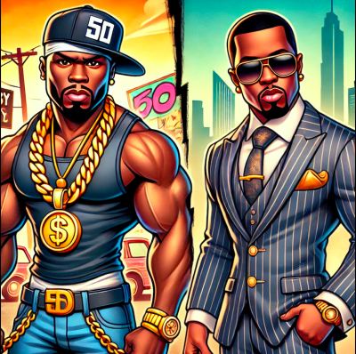 How 50 Cent Is Riding the Diddy Wave